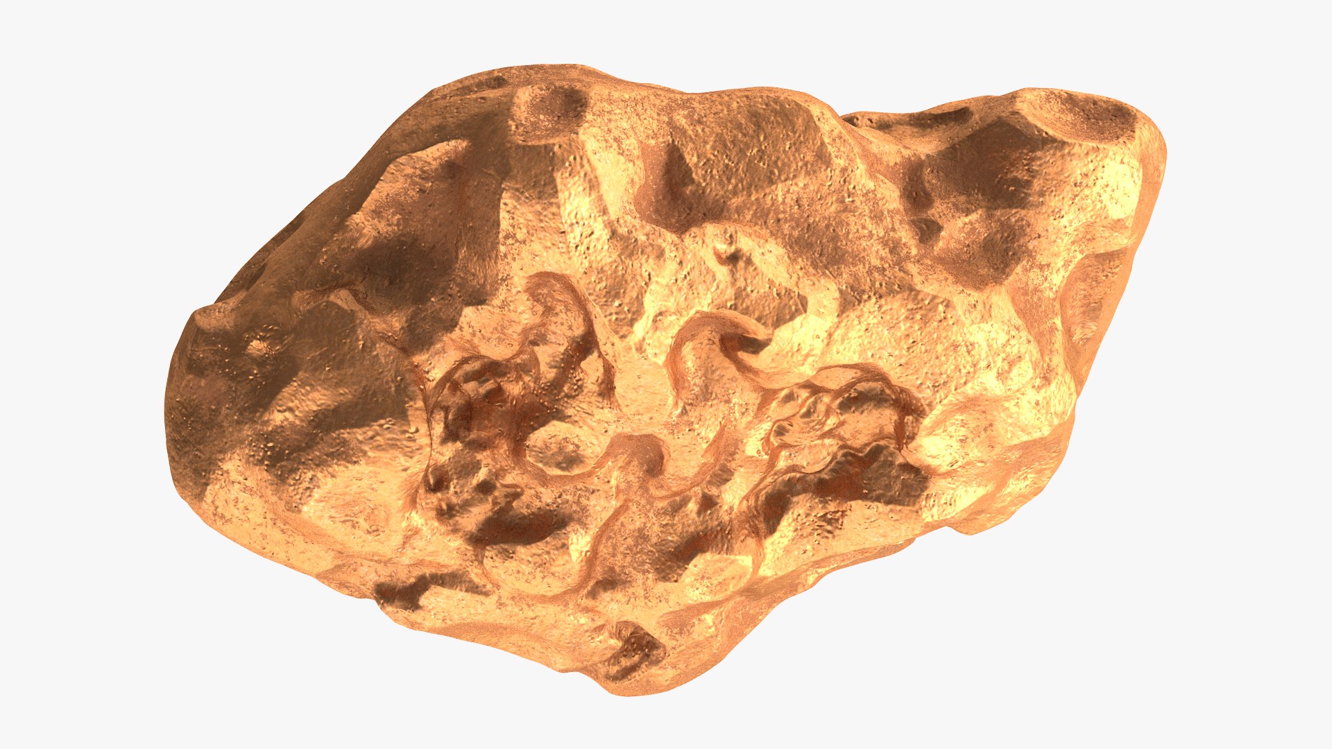 Copper Natural Mineral Model - TurboSquid 1754256