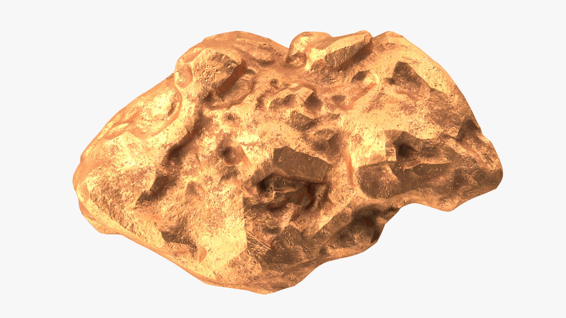Copper Natural Mineral Model - TurboSquid 1754256
