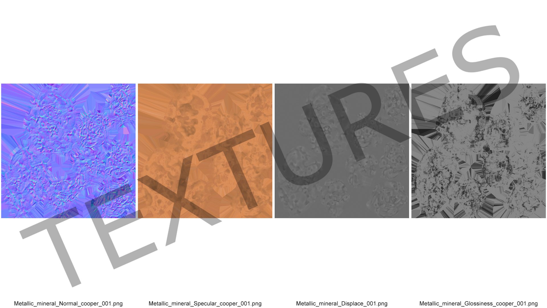 Copper Natural Mineral Model - TurboSquid 1754256