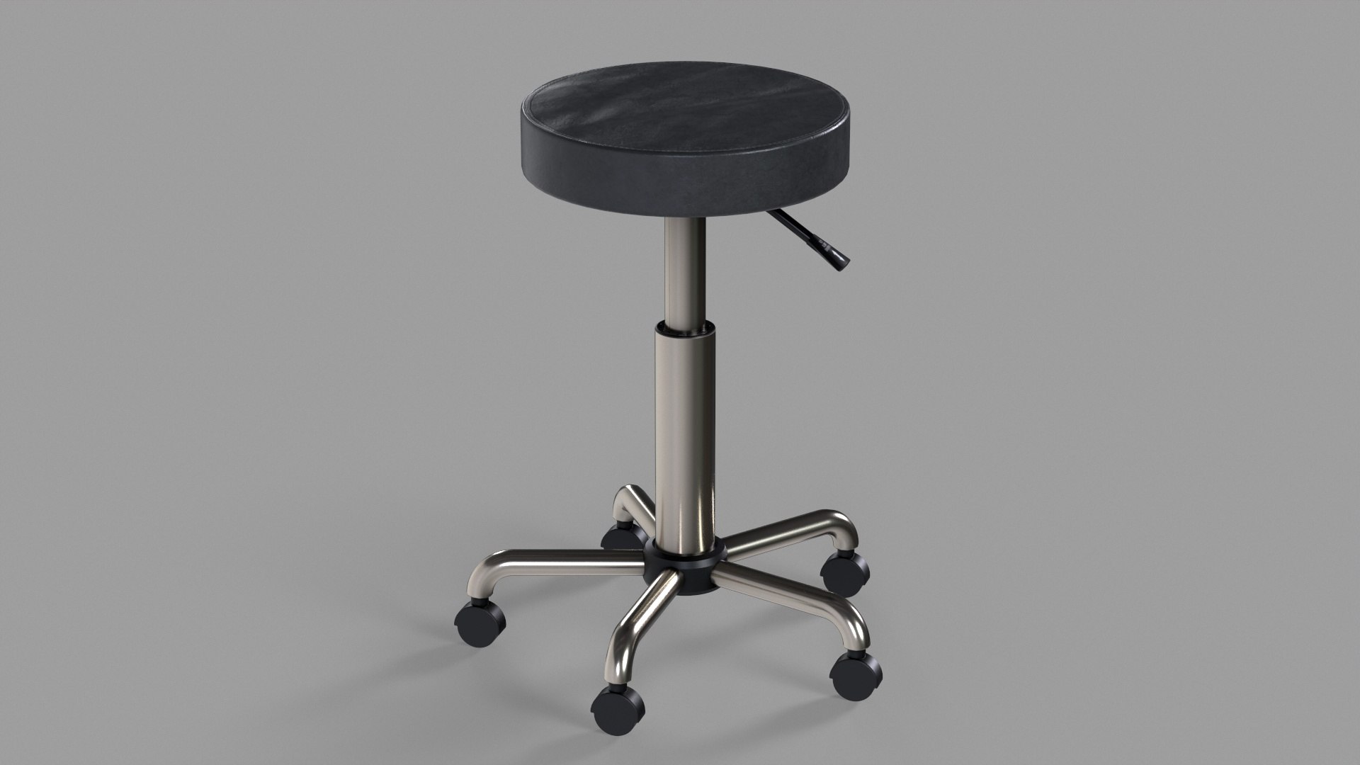 Medical Lab Stool Model - TurboSquid 2096978