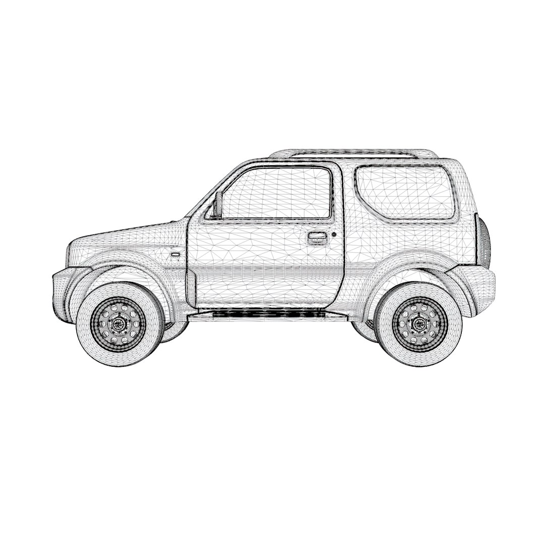 3D Suzuki Jimny - 2012 - TurboSquid 2138294