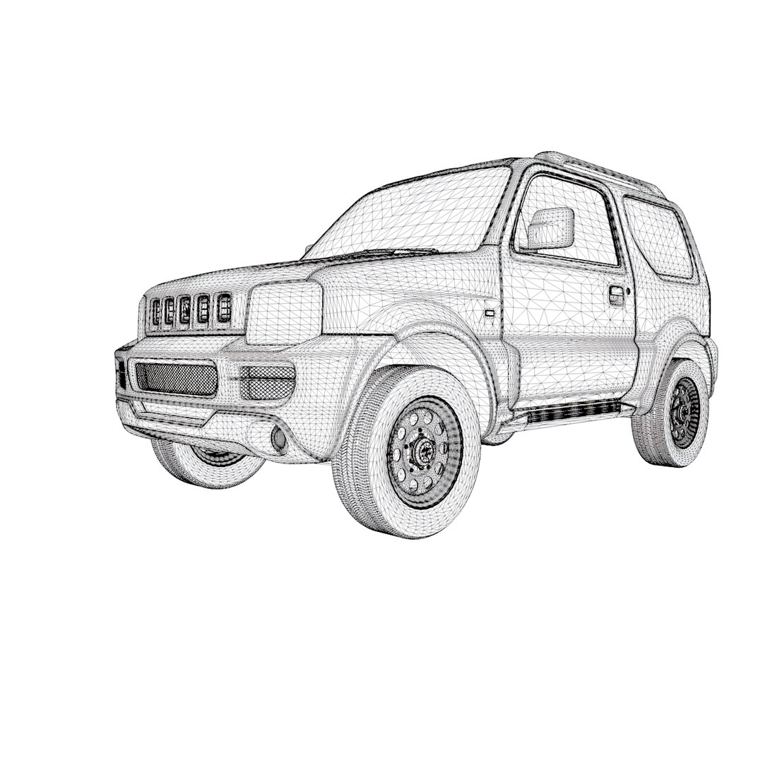 3D Suzuki Jimny - 2012 - TurboSquid 2138294