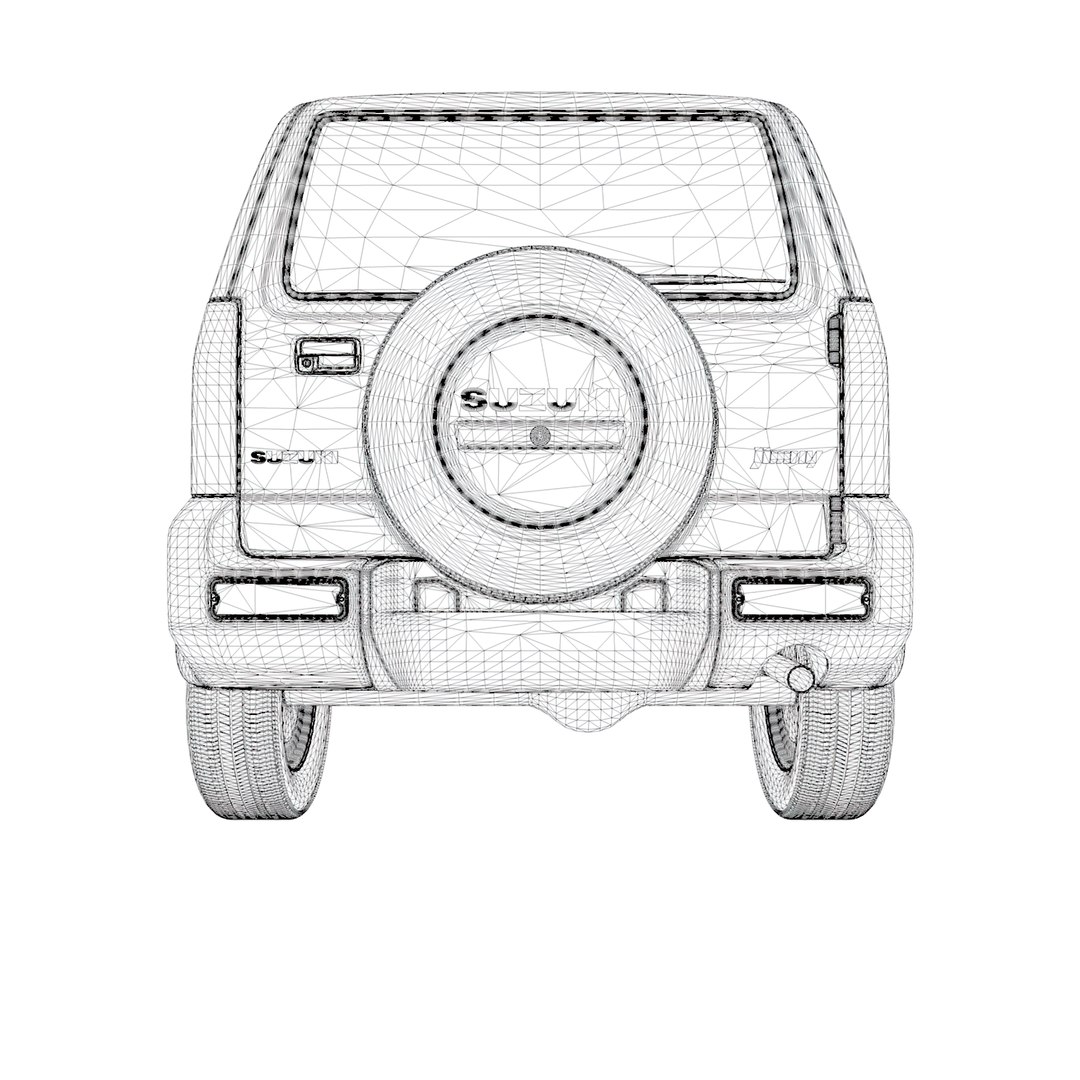 3D Suzuki Jimny - 2012 - TurboSquid 2138294