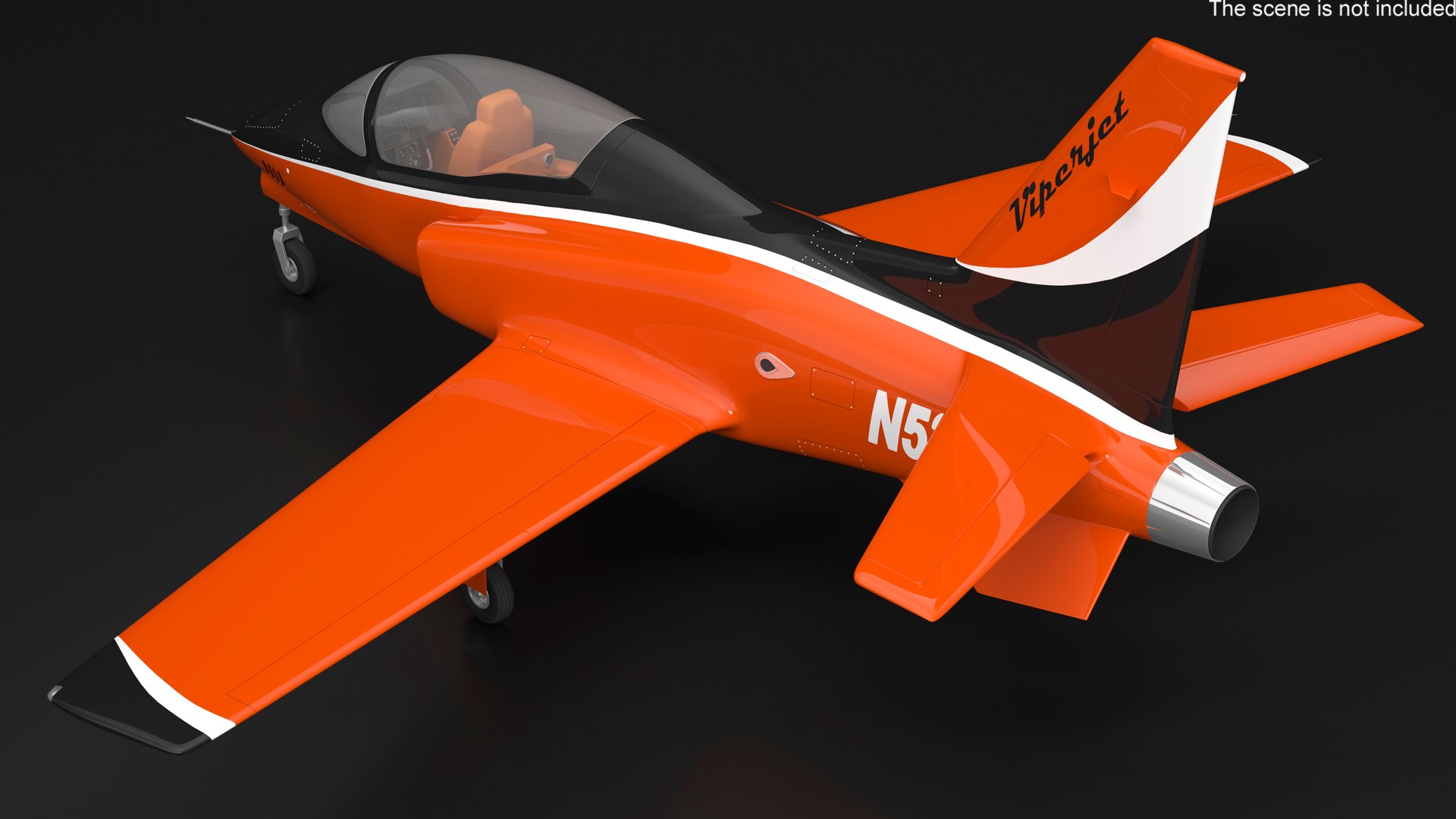 Single-Engine Sport Aircraft ViperJet 3D Model - TurboSquid 2245950
