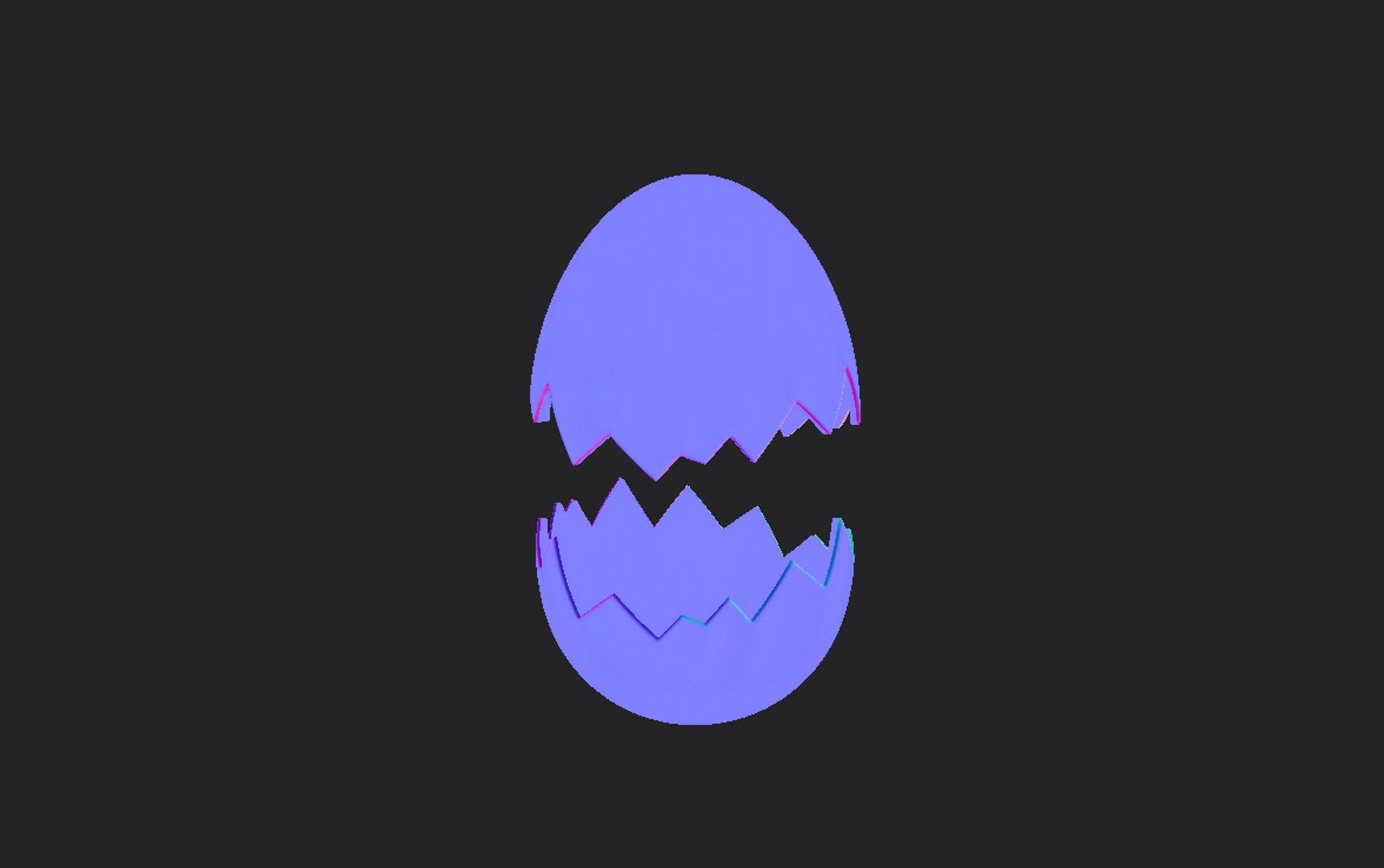 Egg shell 3D model - TurboSquid 1593515