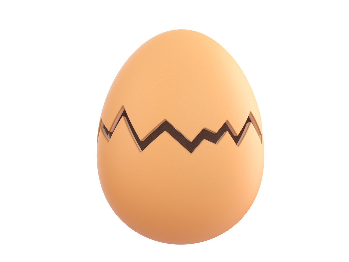 Egg shell 3D model - TurboSquid 1593515