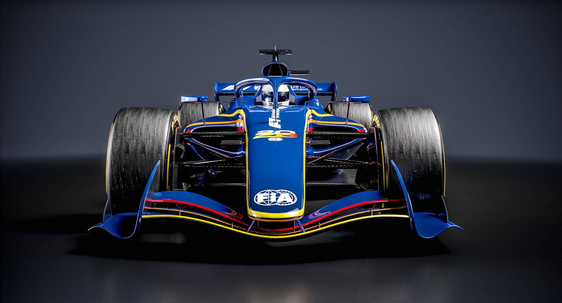 3D Formula 1 Season 2026 F1 Race Car Concept - TurboSquid 2246092