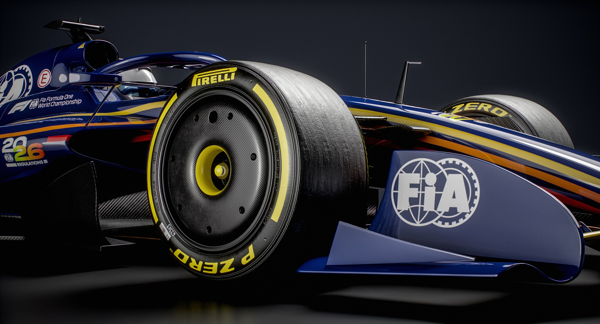 3D Formula 1 Season 2026 F1 Race Car Concept - TurboSquid 2246092