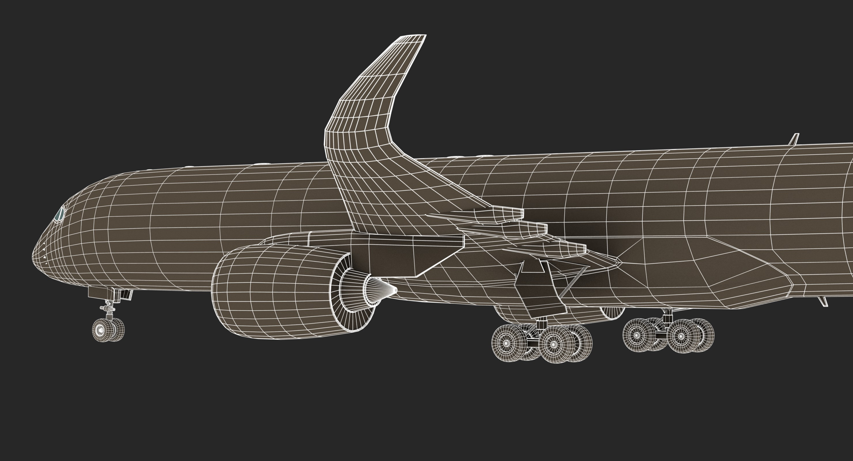 Modello 3D Airbus A350 1000 Qatar Airways - TurboSquid 1680964