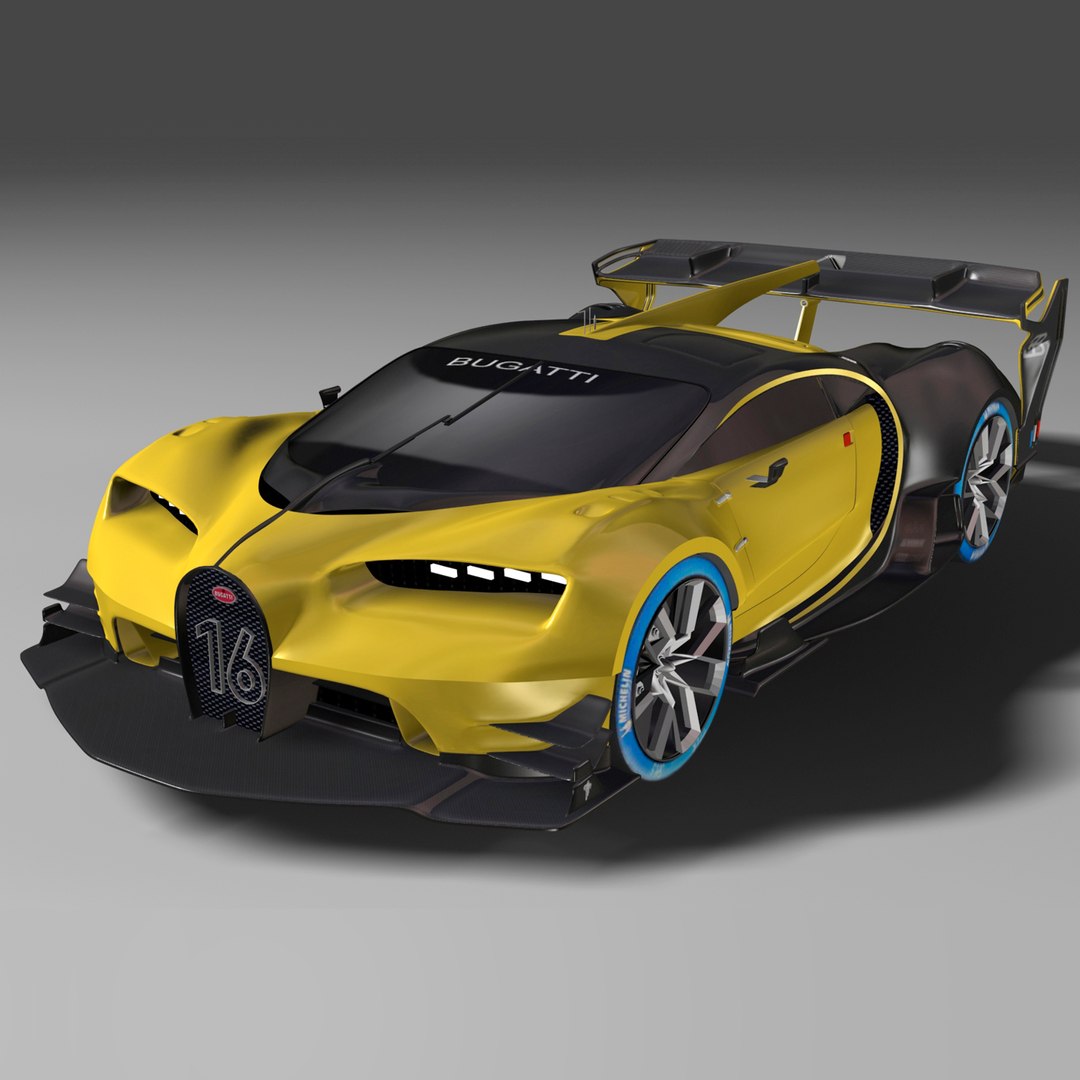 Bugatti Turismo Vision 3D Model - TurboSquid 1449445