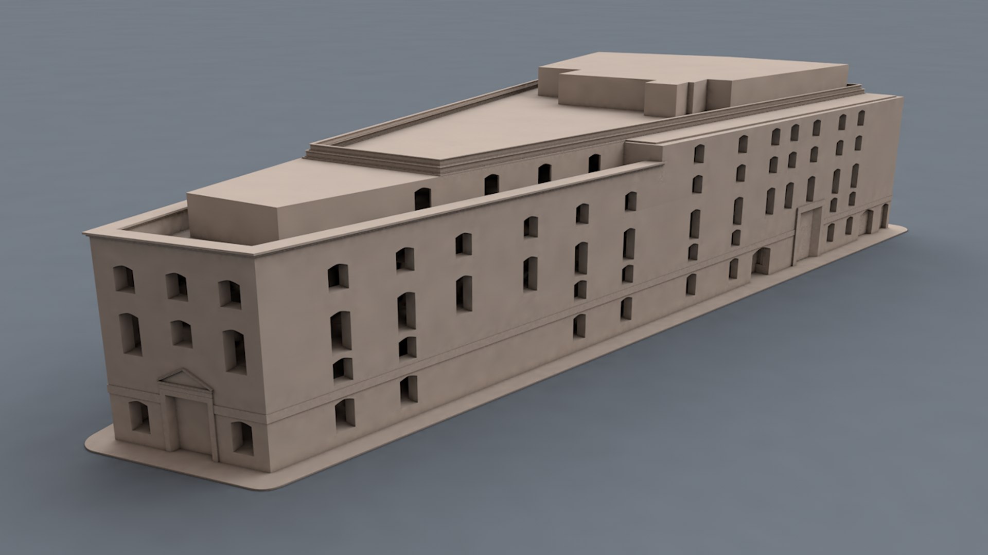 Building Seven Dials London Model - TurboSquid 1336759