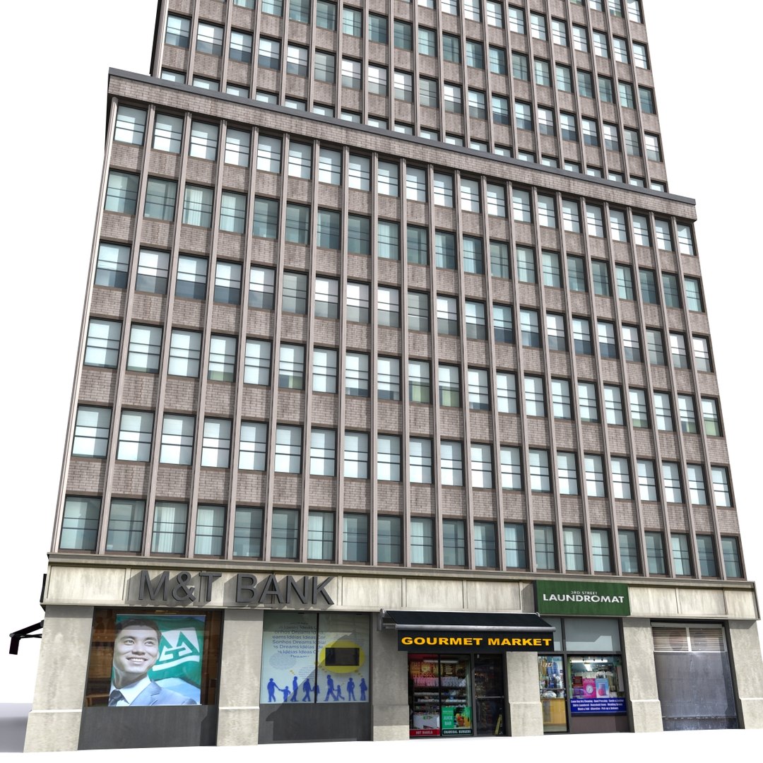 3d Model Of Nyc Building