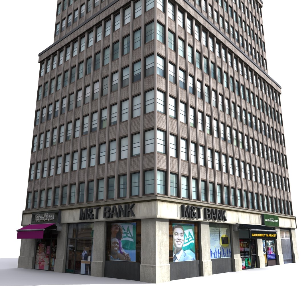 3d Model Of Nyc Building