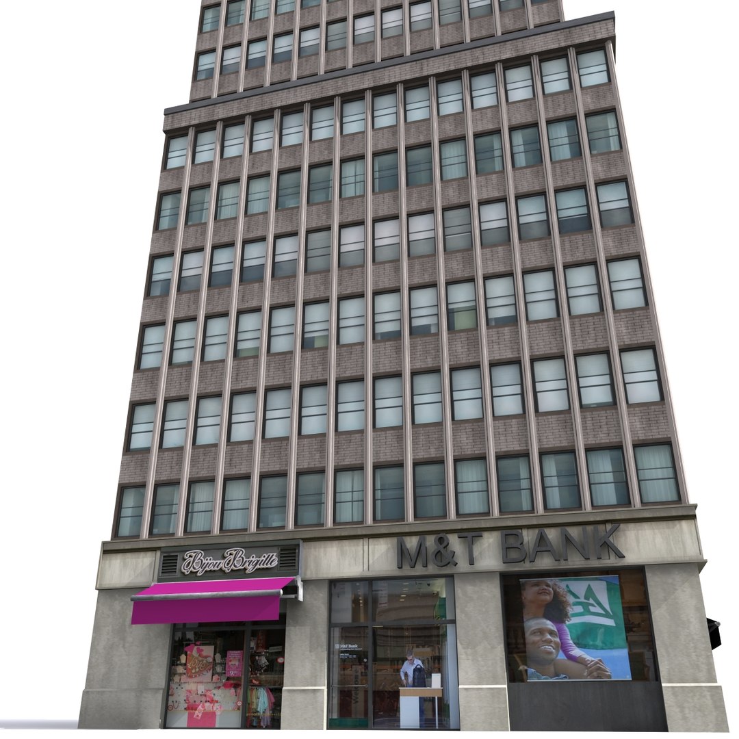 3d Model Of Nyc Building