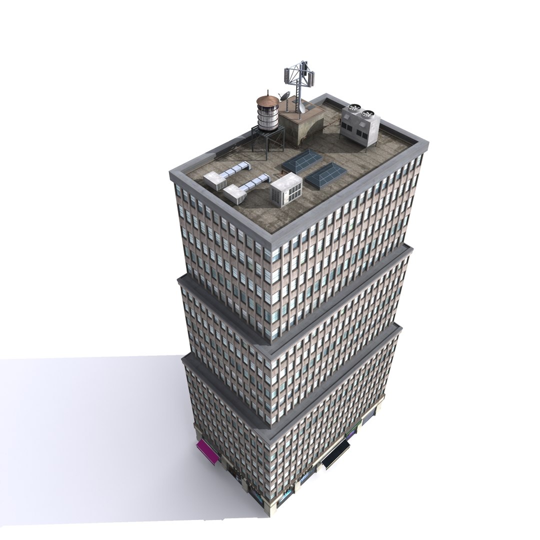 3d Model Of Nyc Building