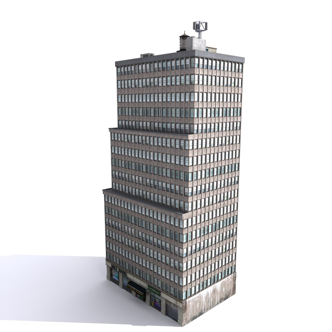 3d Model Of Nyc Building