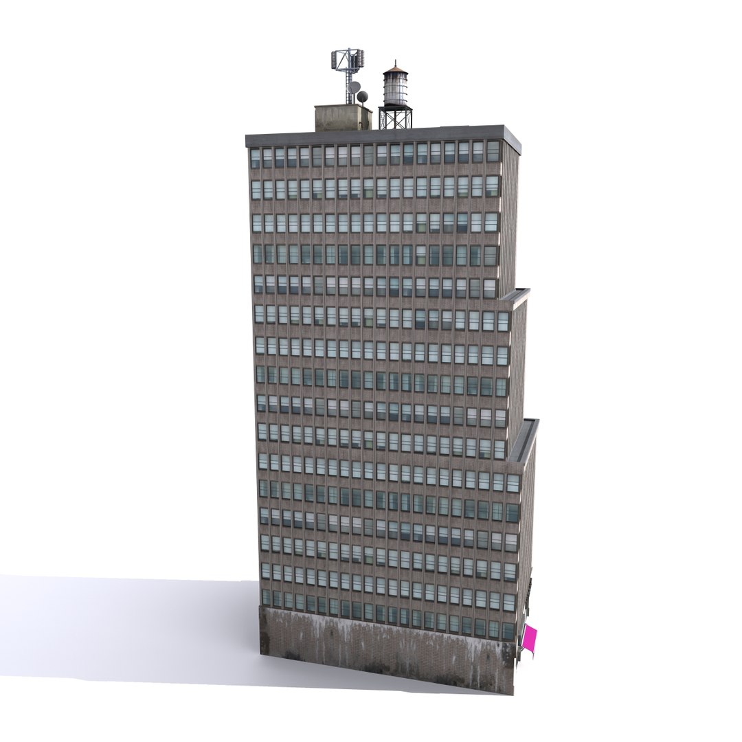 3d Model Of Nyc Building