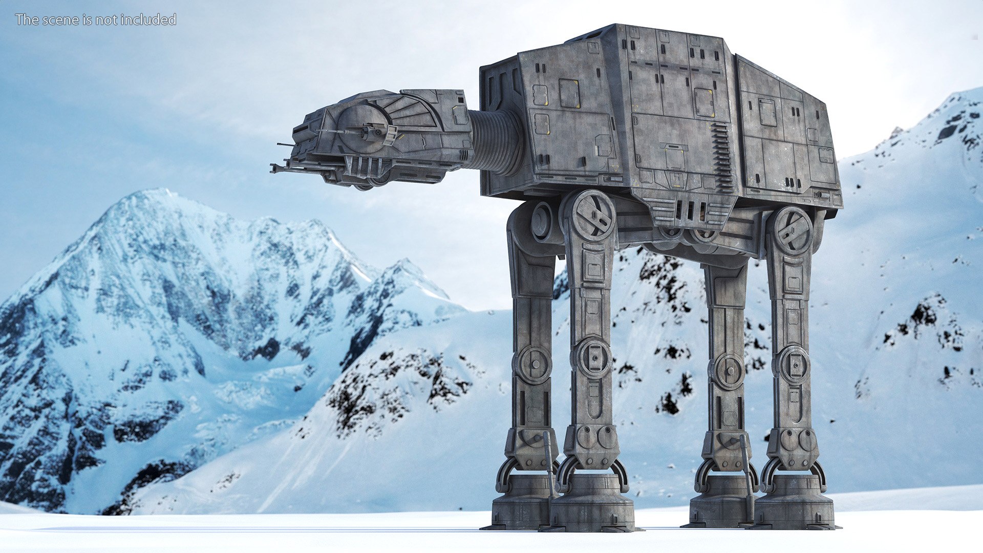 3D Star Wars AT AT Light Model - TurboSquid 2112719