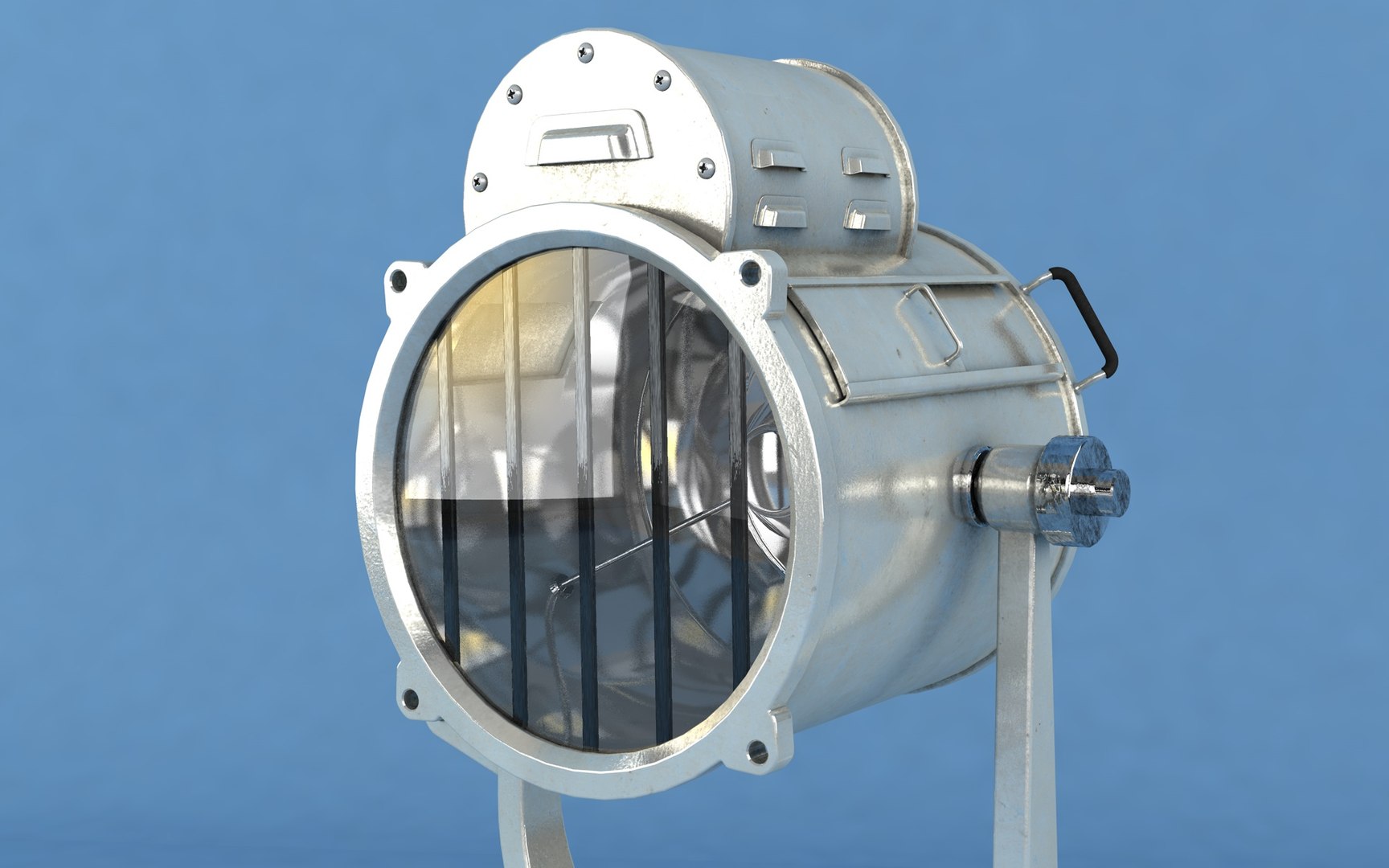 3D Model Marine Searchlight - TurboSquid 1245344