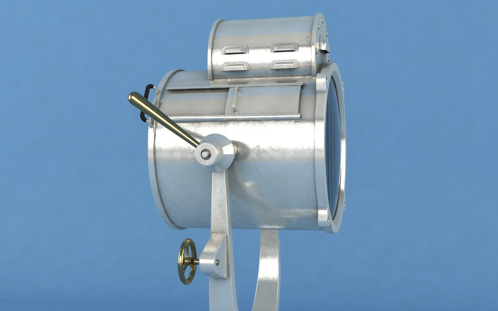 3D Model Marine Searchlight - TurboSquid 1245344