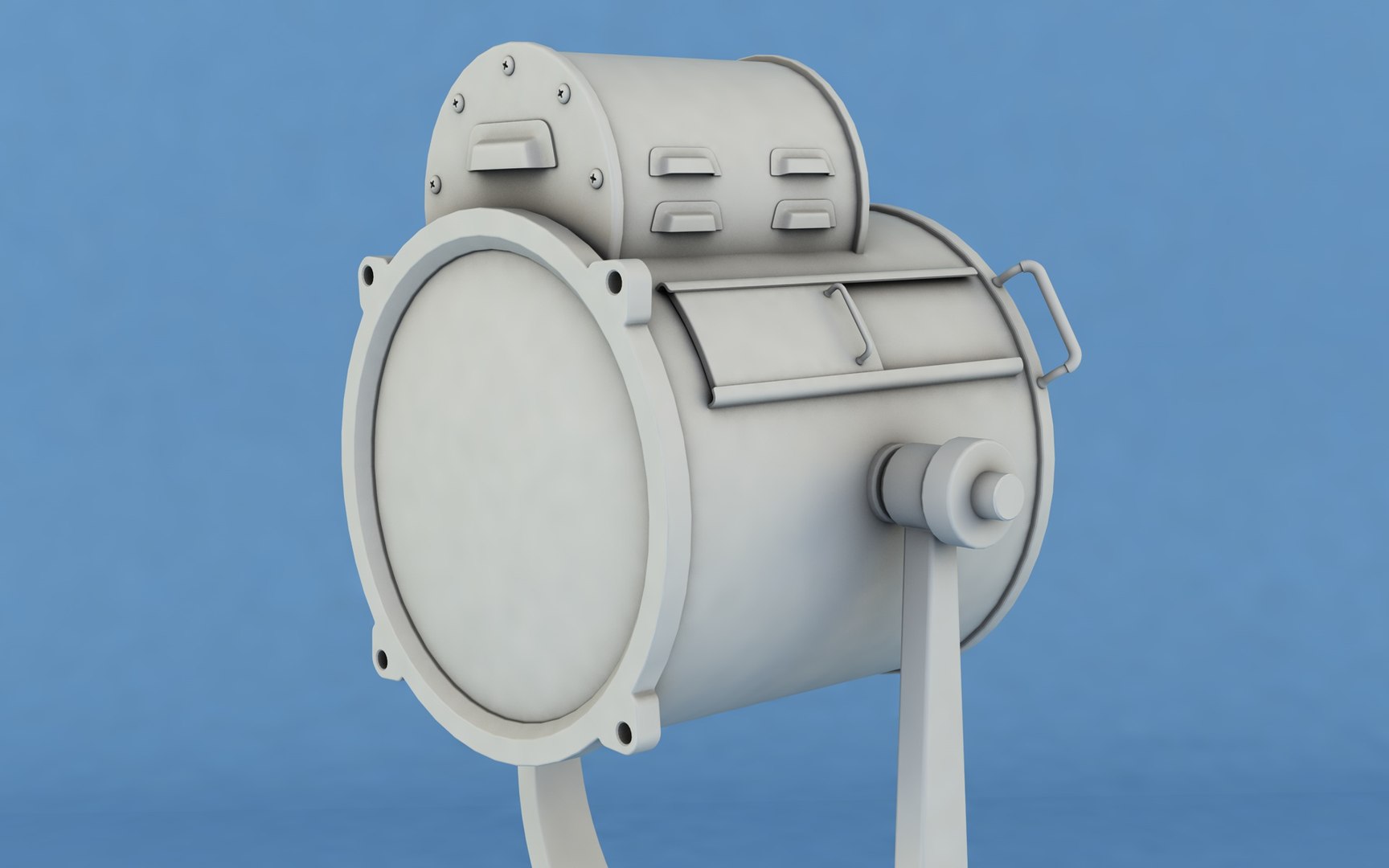 3D Model Marine Searchlight - TurboSquid 1245344