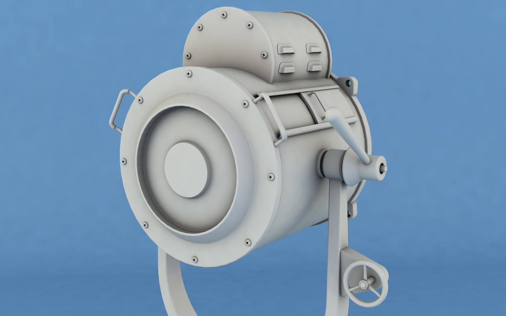 3D Model Marine Searchlight - TurboSquid 1245344