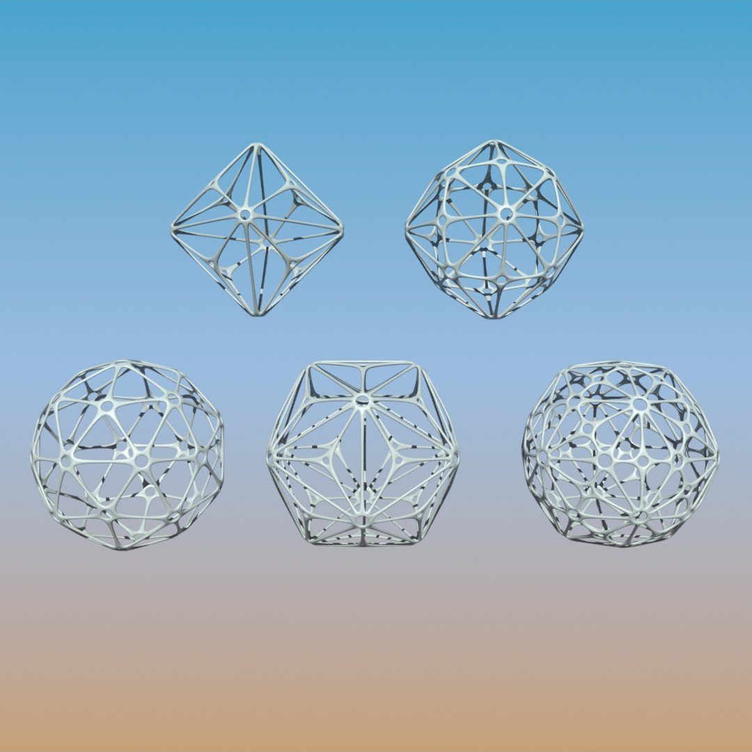 Geometric Shape Pack 3d Max