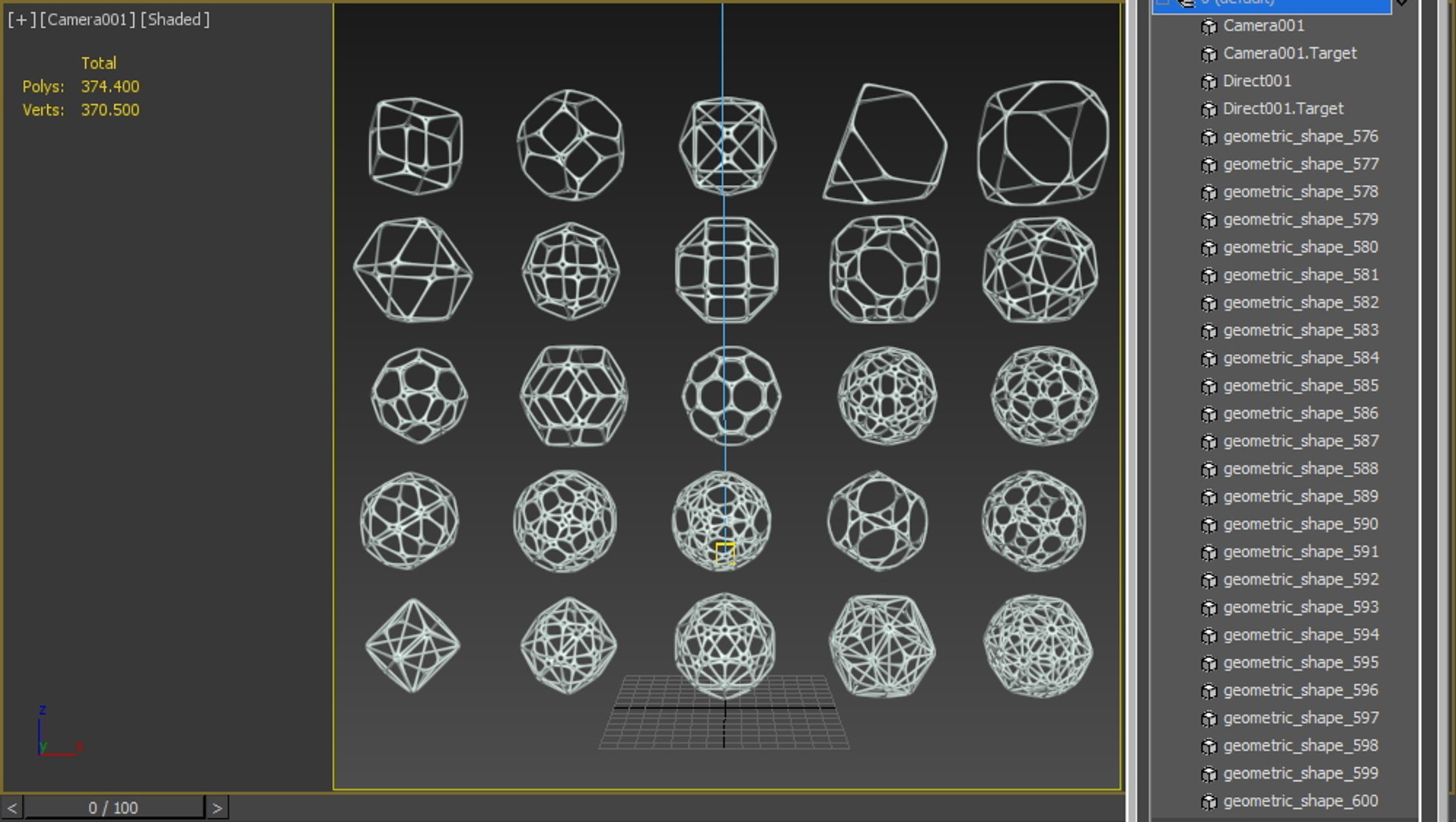 Geometric Shape Pack 3d Max