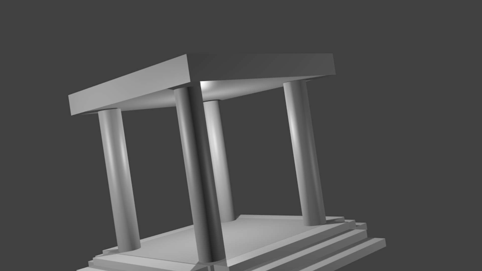 3d basic temple