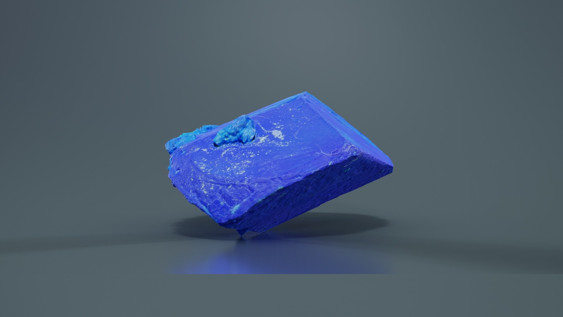 Blue Salt Crystal 03 Remastered 3D - TurboSquid 2362527