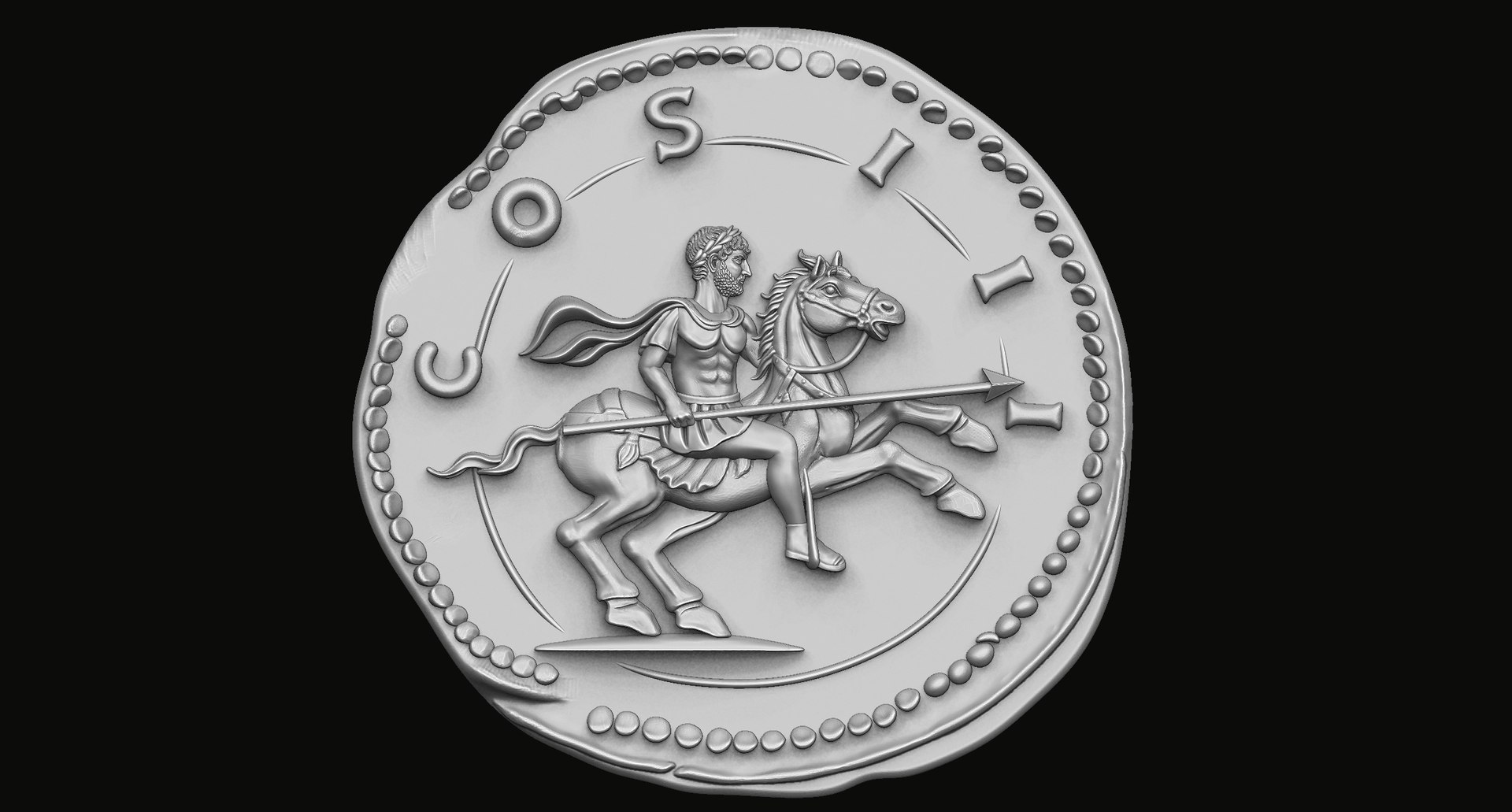Ancient Roman Coins 3D print model - TurboSquid 2051405