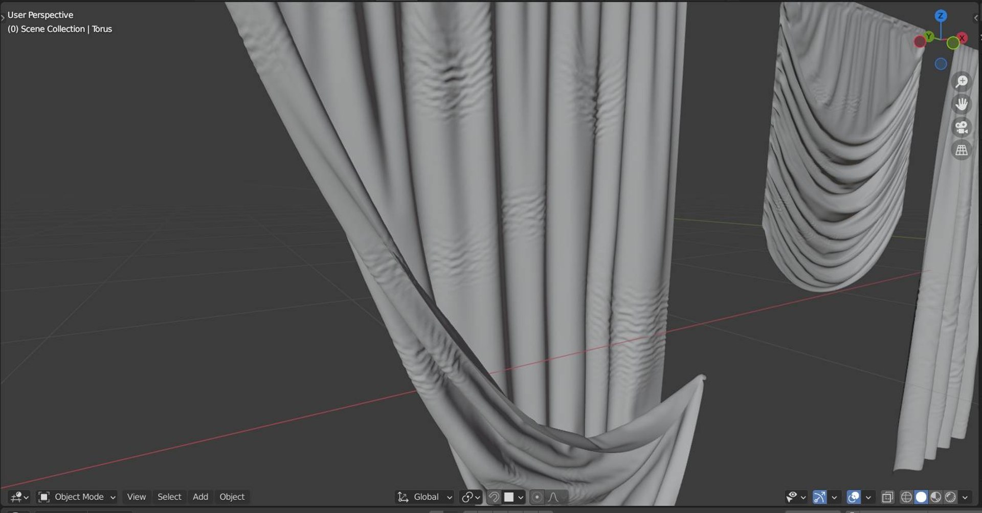 Realistic 7 Curtain Styles In High And Low Poly 3D - TurboSquid 1847531