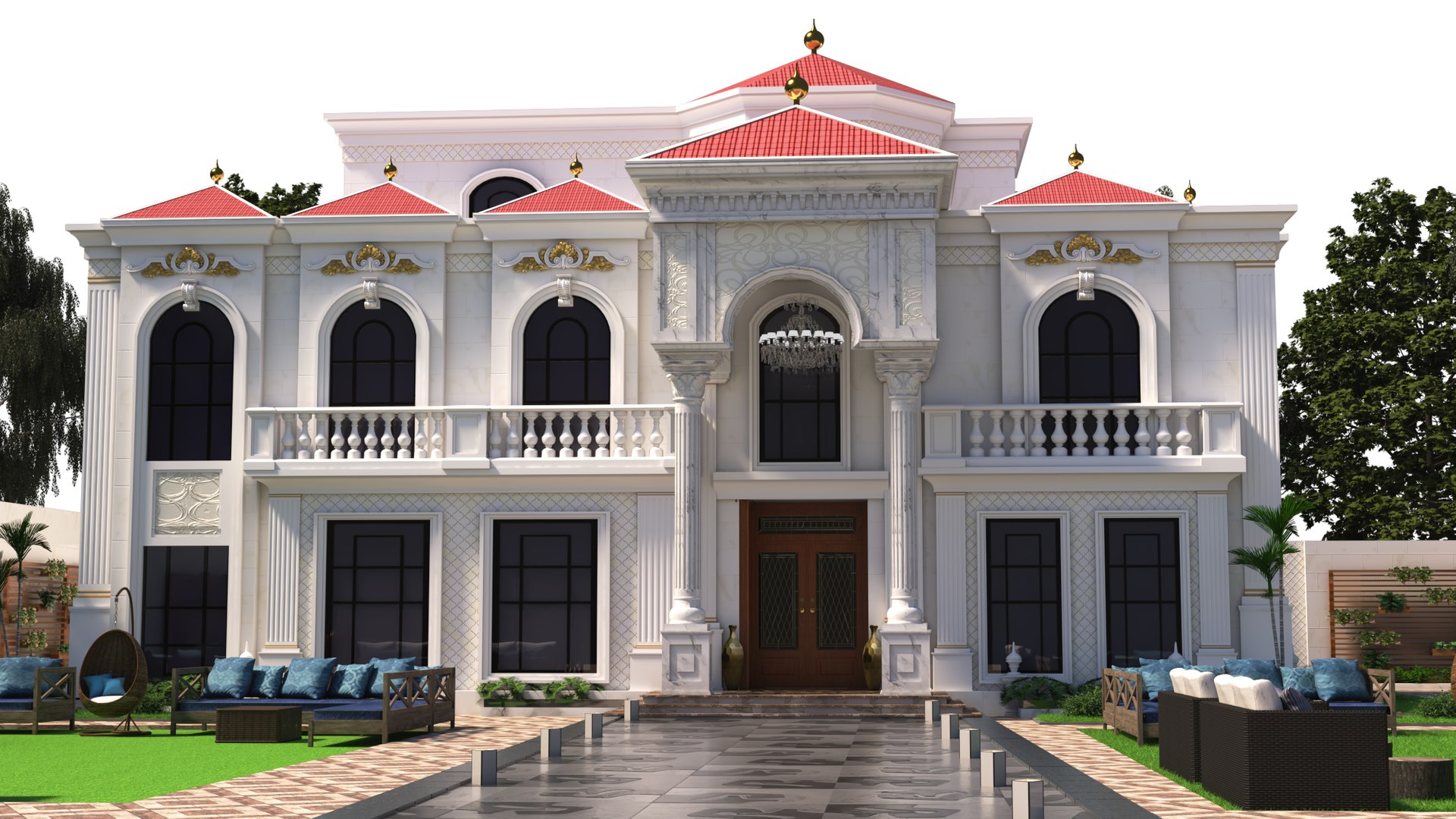 CLASSIC VILA Model - TurboSquid 2156550