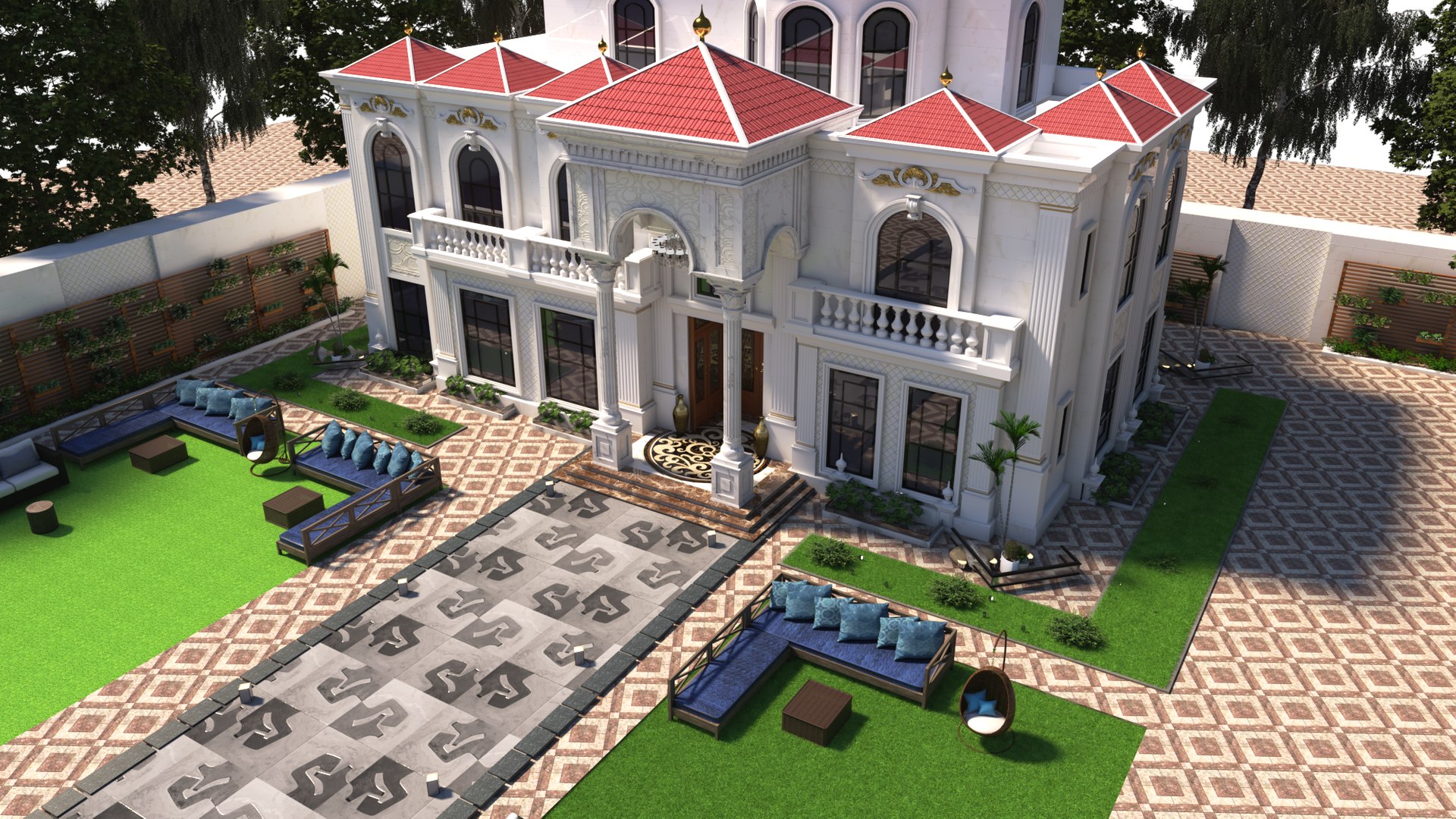 CLASSIC VILA Model - TurboSquid 2156550