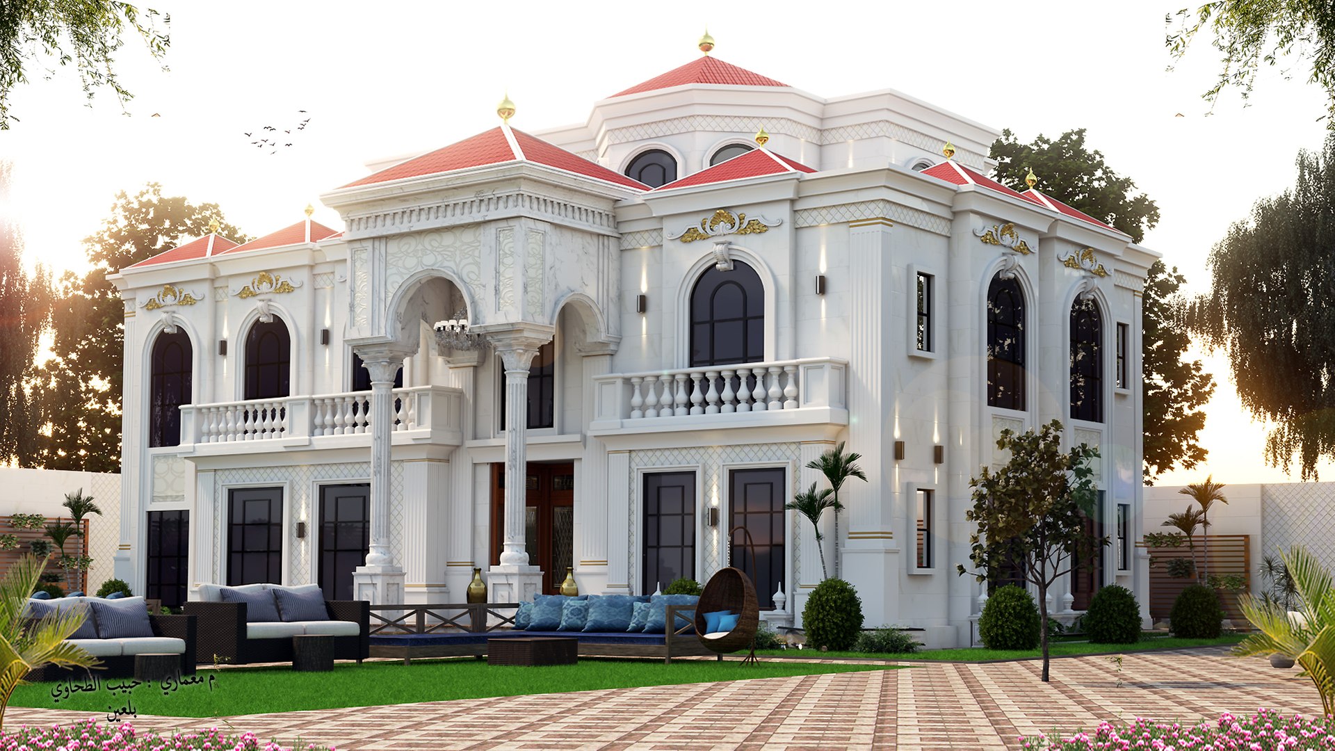 CLASSIC VILA model - TurboSquid 2156550