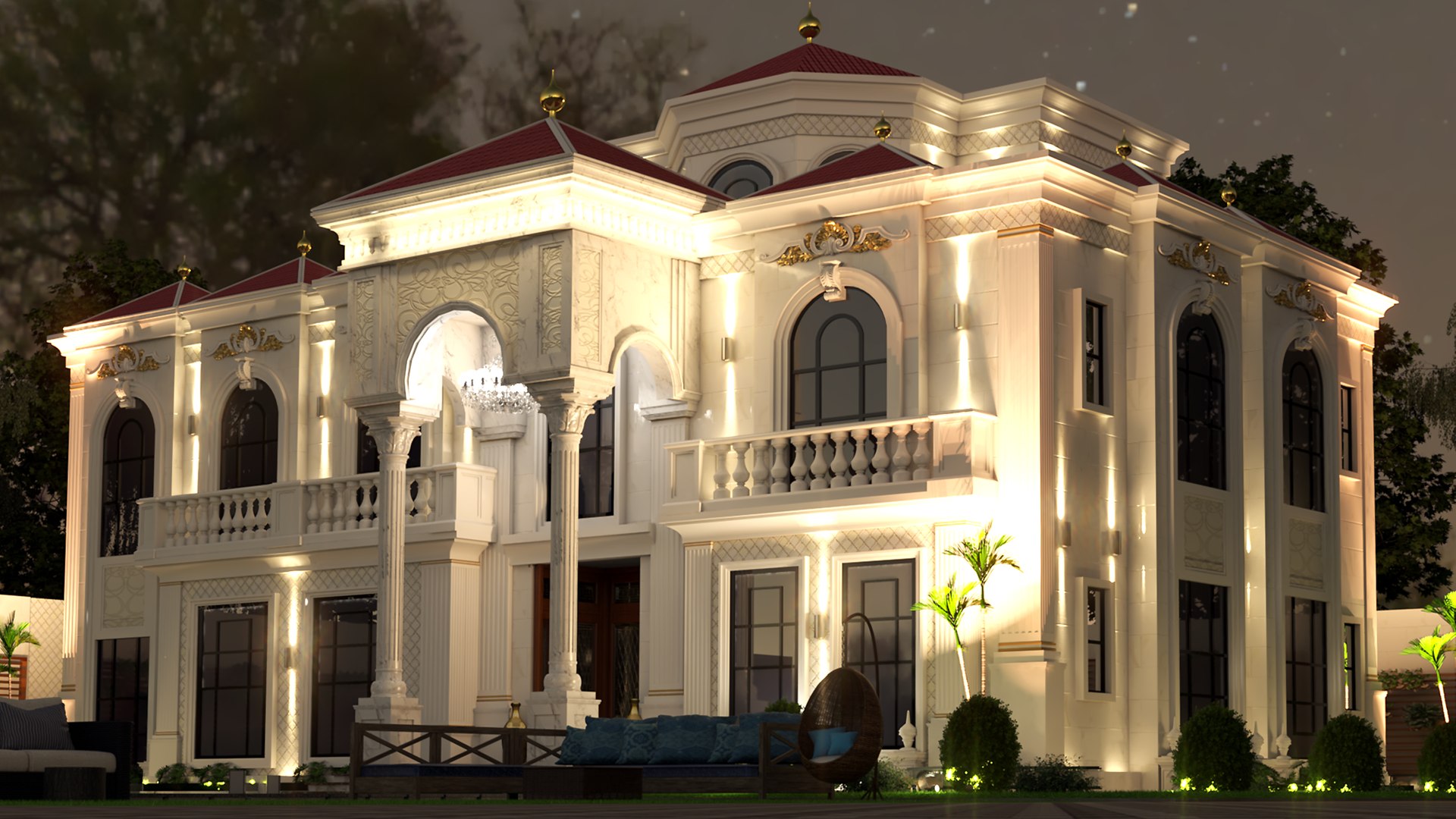 CLASSIC VILA model - TurboSquid 2156550