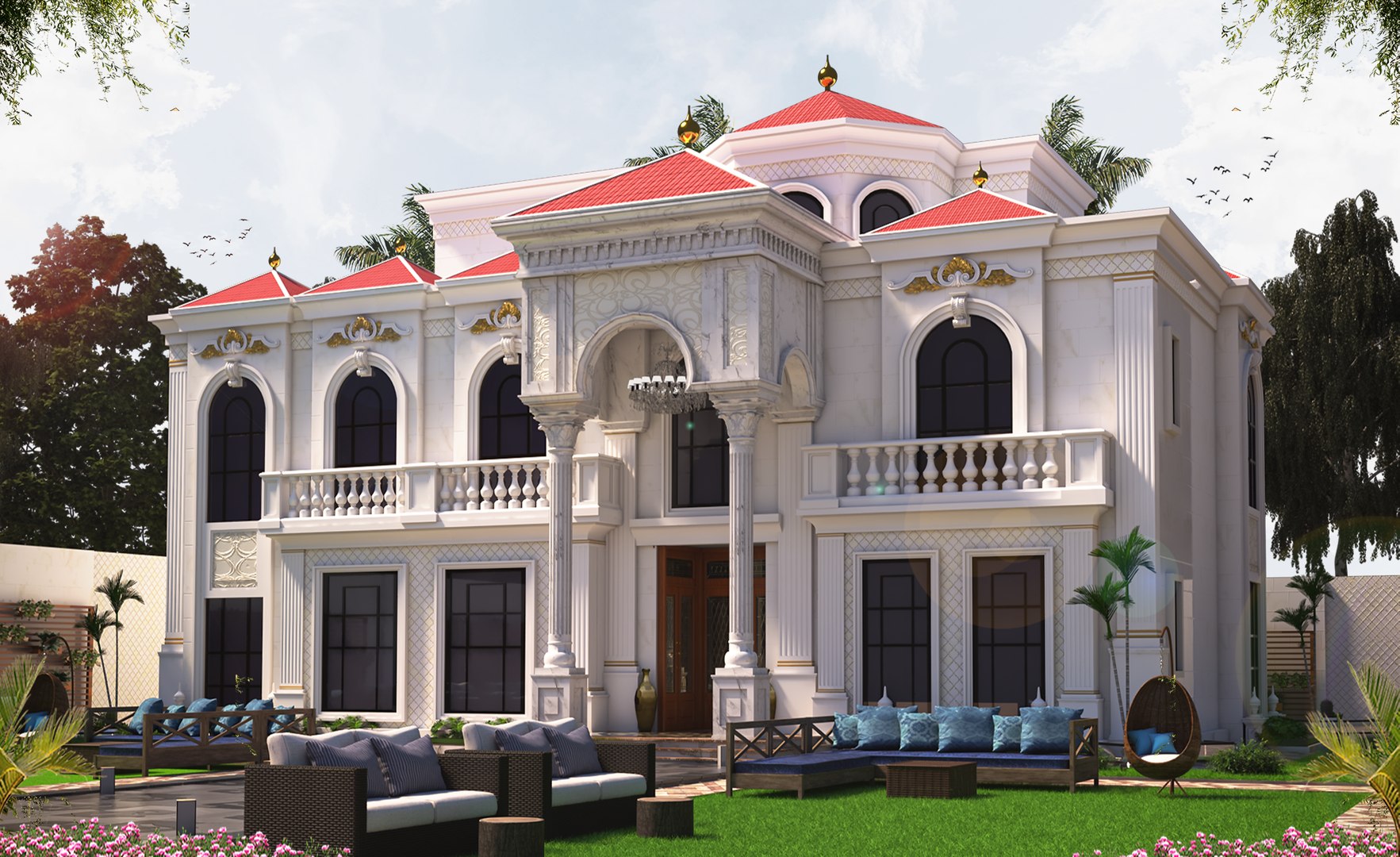 CLASSIC VILA Model - TurboSquid 2156550