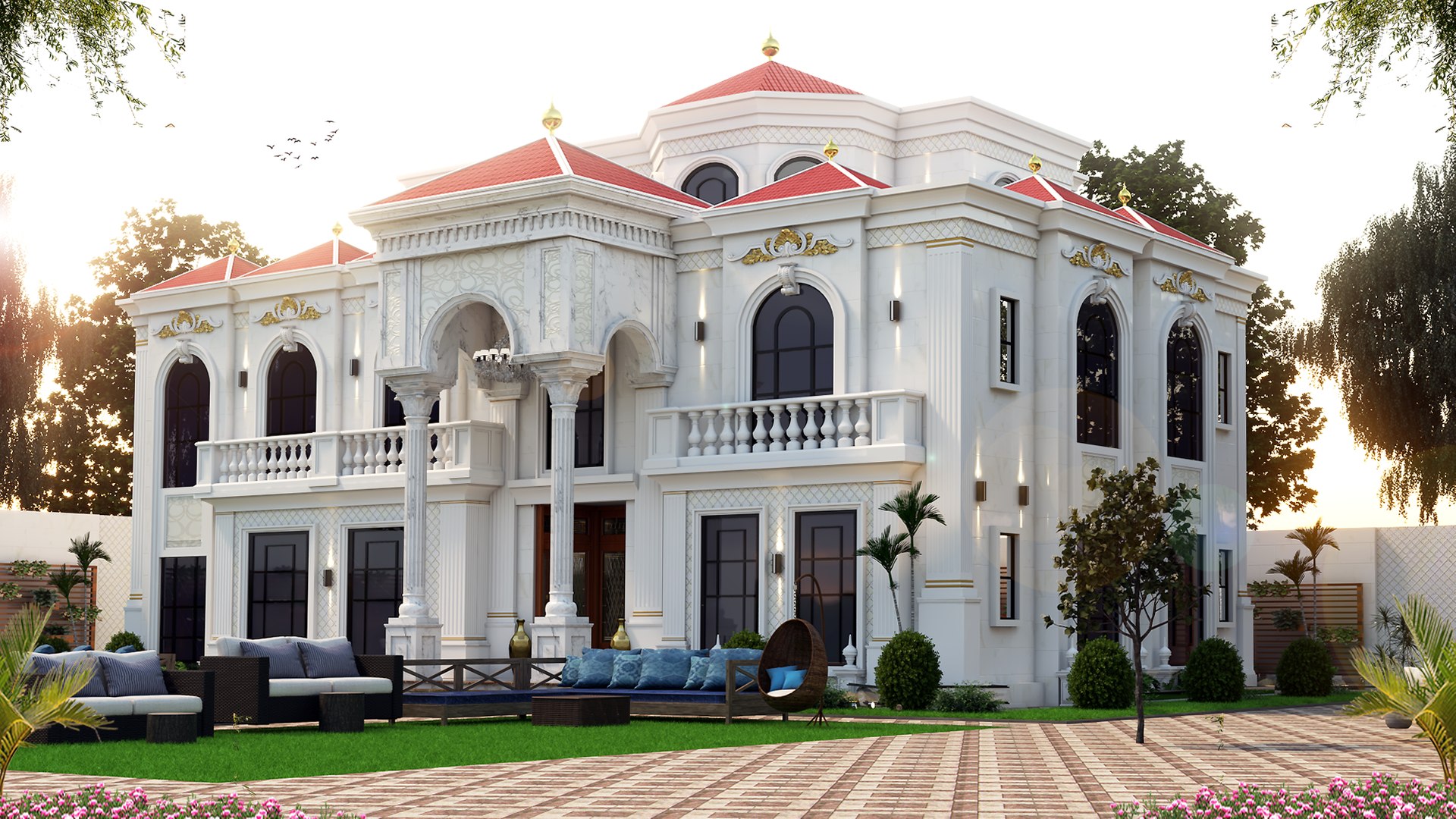 CLASSIC VILA Model - TurboSquid 2156550