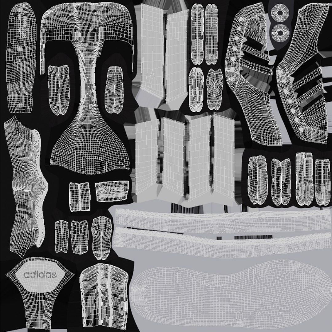 Adidas Shoes Model - TurboSquid 2195723