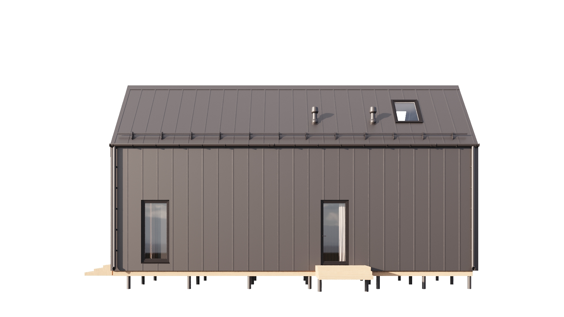 3D Tiny 2-story Barnhouse Model - TurboSquid 1966110