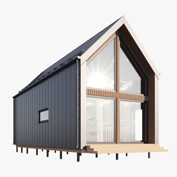 Tiny 2-story Barnhouse 3D 모델 - TurboSquid 1966110