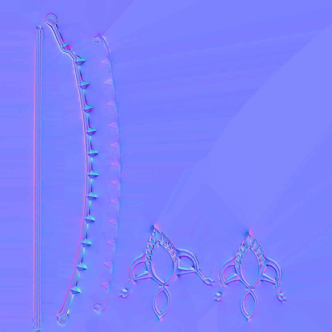 Knights Silver Tiara Crown 3D Model - TurboSquid 1931966