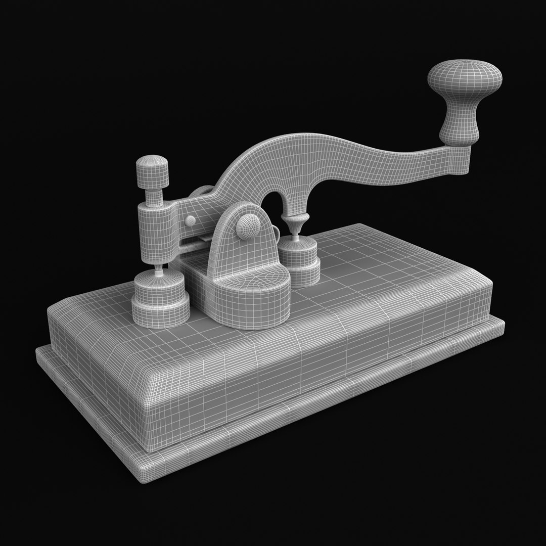 3d Model Of Telegraph