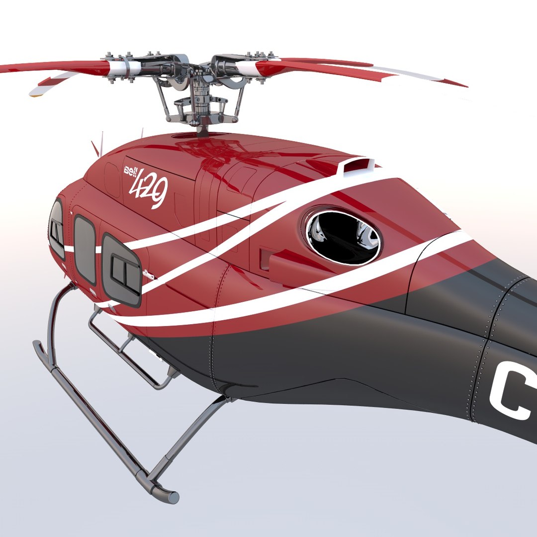 Bell 429 3ds