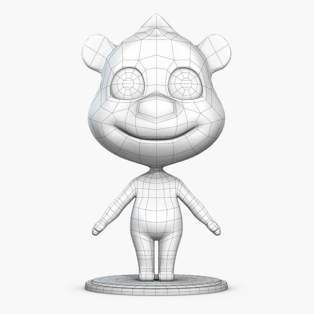Cartoon Animation Character Model - TurboSquid 1647986