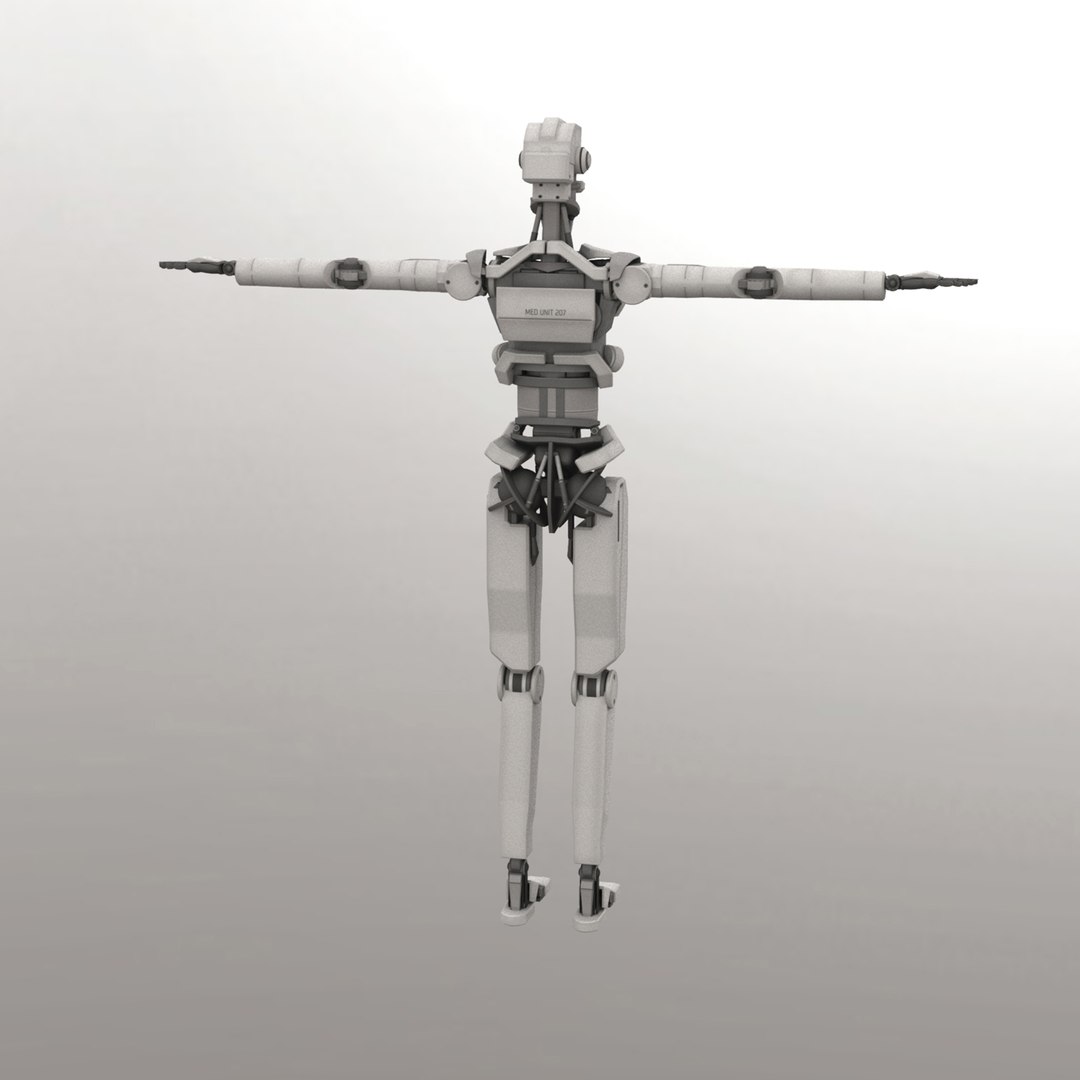 Robot Android 3D - TurboSquid 1170629