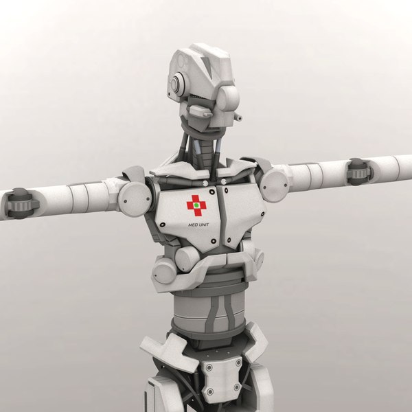 Med Bot LP Rigged 3D 모델 - TurboSquid 1218298