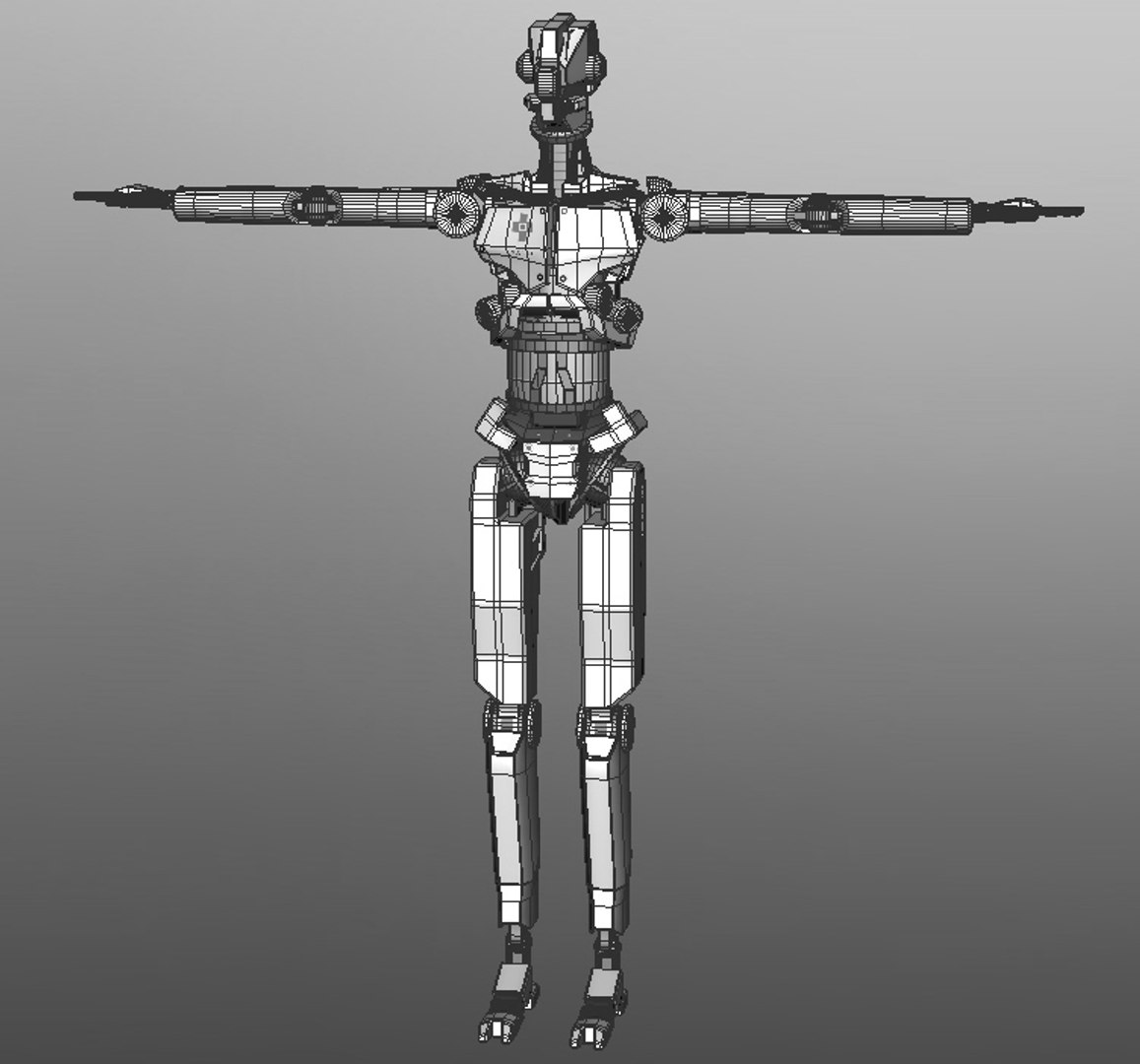 Robot Android 3D - TurboSquid 1170629