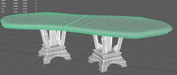 free obj mode table dining victorian