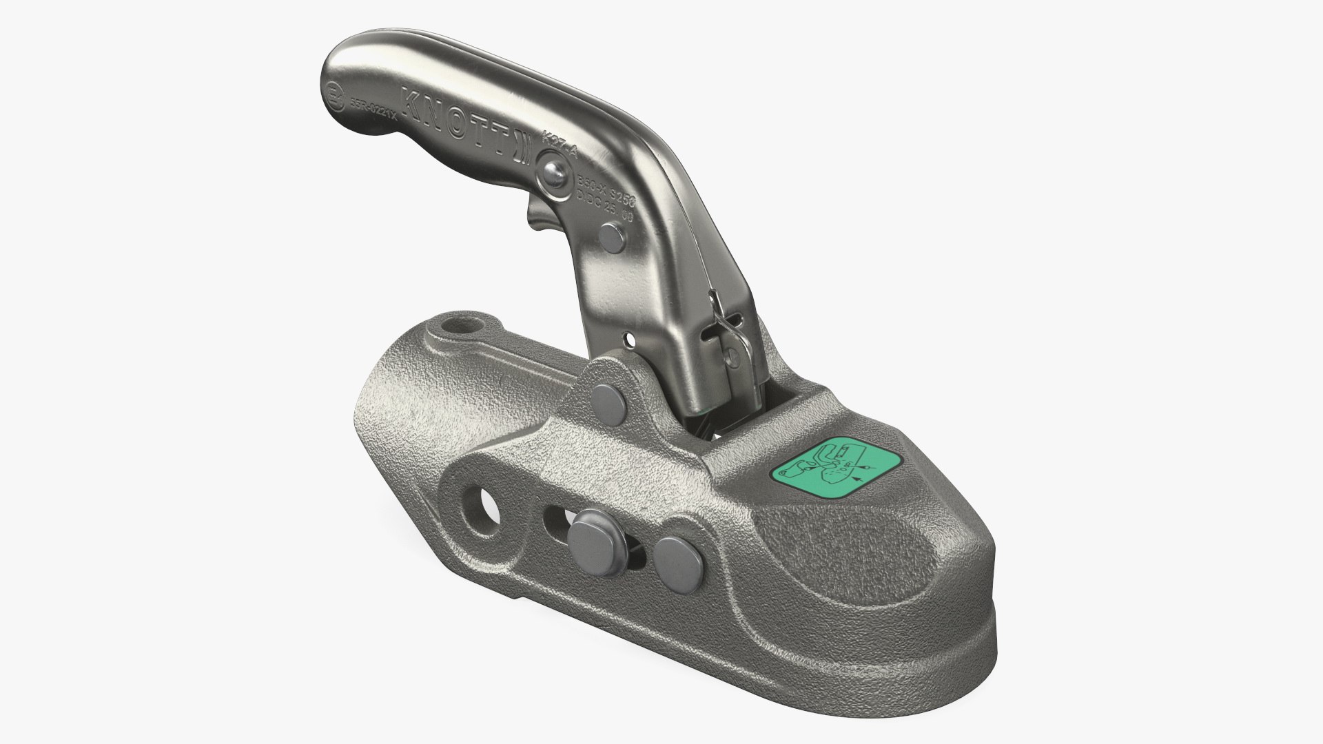 Trailer Coupling Hitch Model - TurboSquid 2329262